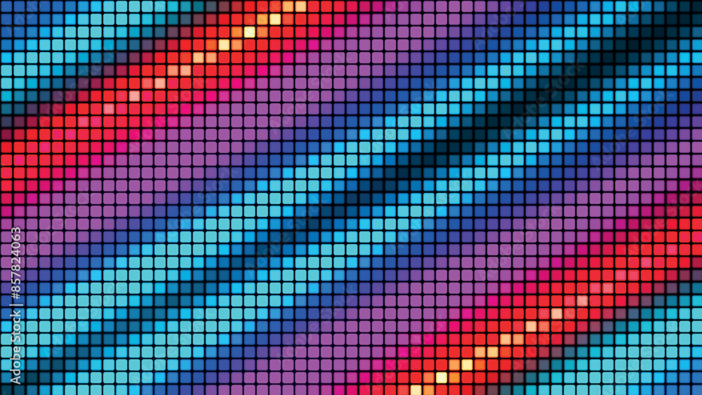 Abstract background from multi-colored squares. Abstract gradient ...
