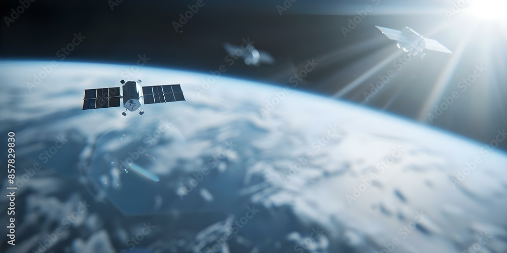 IoT satellites orbit Earth capturing breathtaking sights and enabling ...