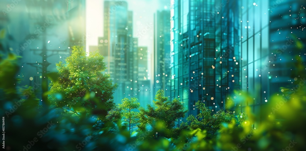 In this concept future cities are designed with sustainable ...