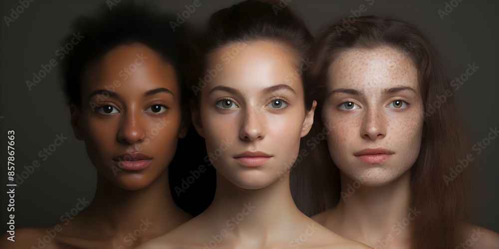 Comparison of a womans facial transformation from melasma spots to ...