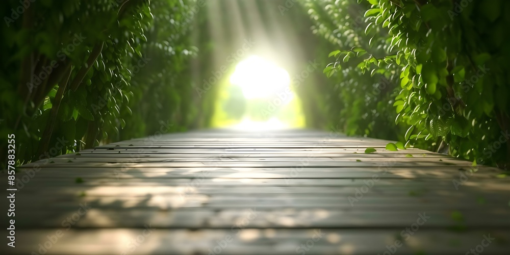 Recreating a Heavenly Pathway for Leisure. Concept Garden Design ...