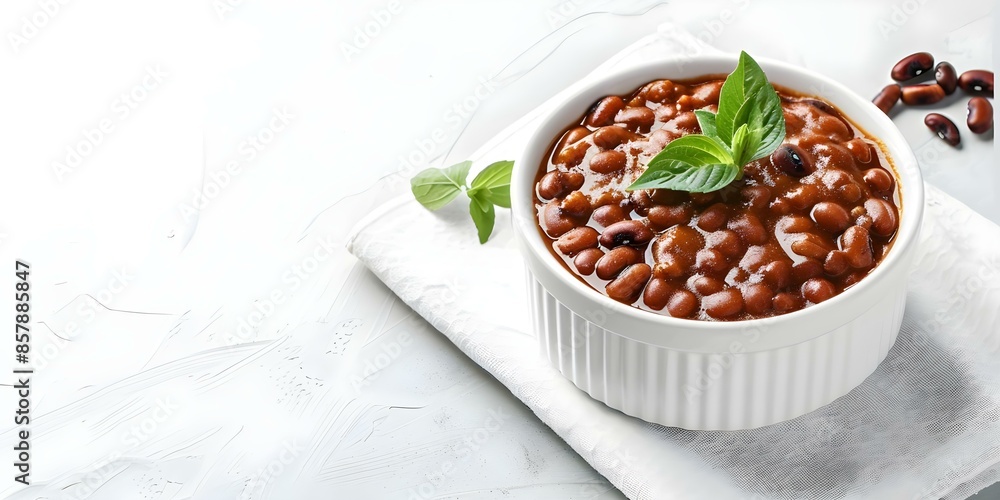 Nigerian Moi Moi Steamed Bean Pudding with Blackeyed Peas on White ...