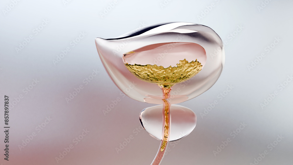 urinary or excretory system, detailed male bladder and prostate gland ...