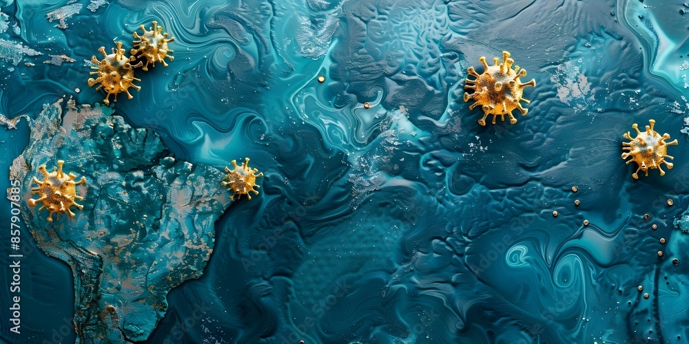 Factors Affecting Virus Spread Shown in Satellite Image, Including ...