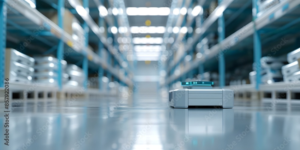 Creating a 3D model of a warehouse with IoT sensors for inventory ...