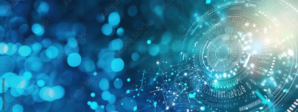 Illustrate the concept of digital transformation with various ...