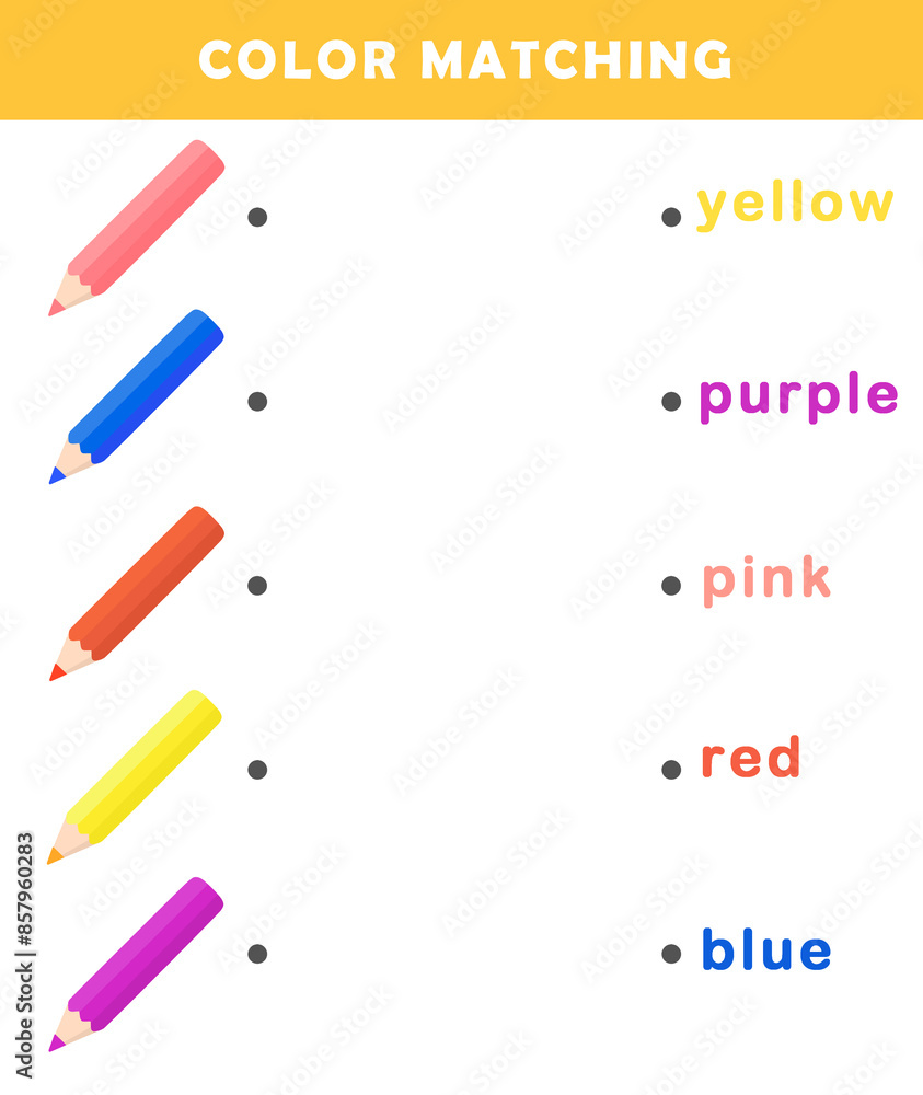 Color matching game for preschool kids. Color Matching Activities for ...