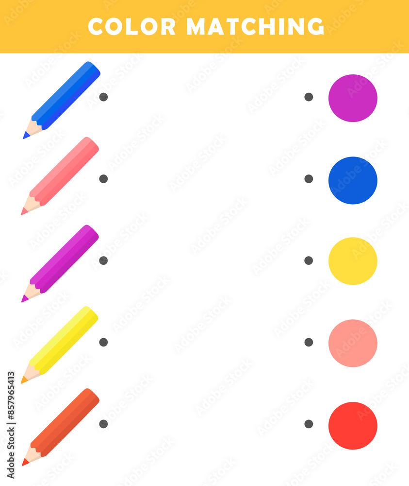 Color matching game for preschool kids. Color Matching Activities for ...