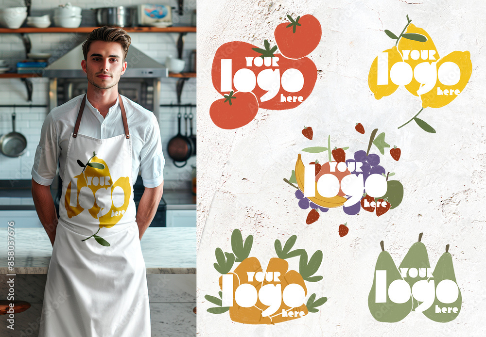 Logo Customizable Food Stock Template | Adobe Stock