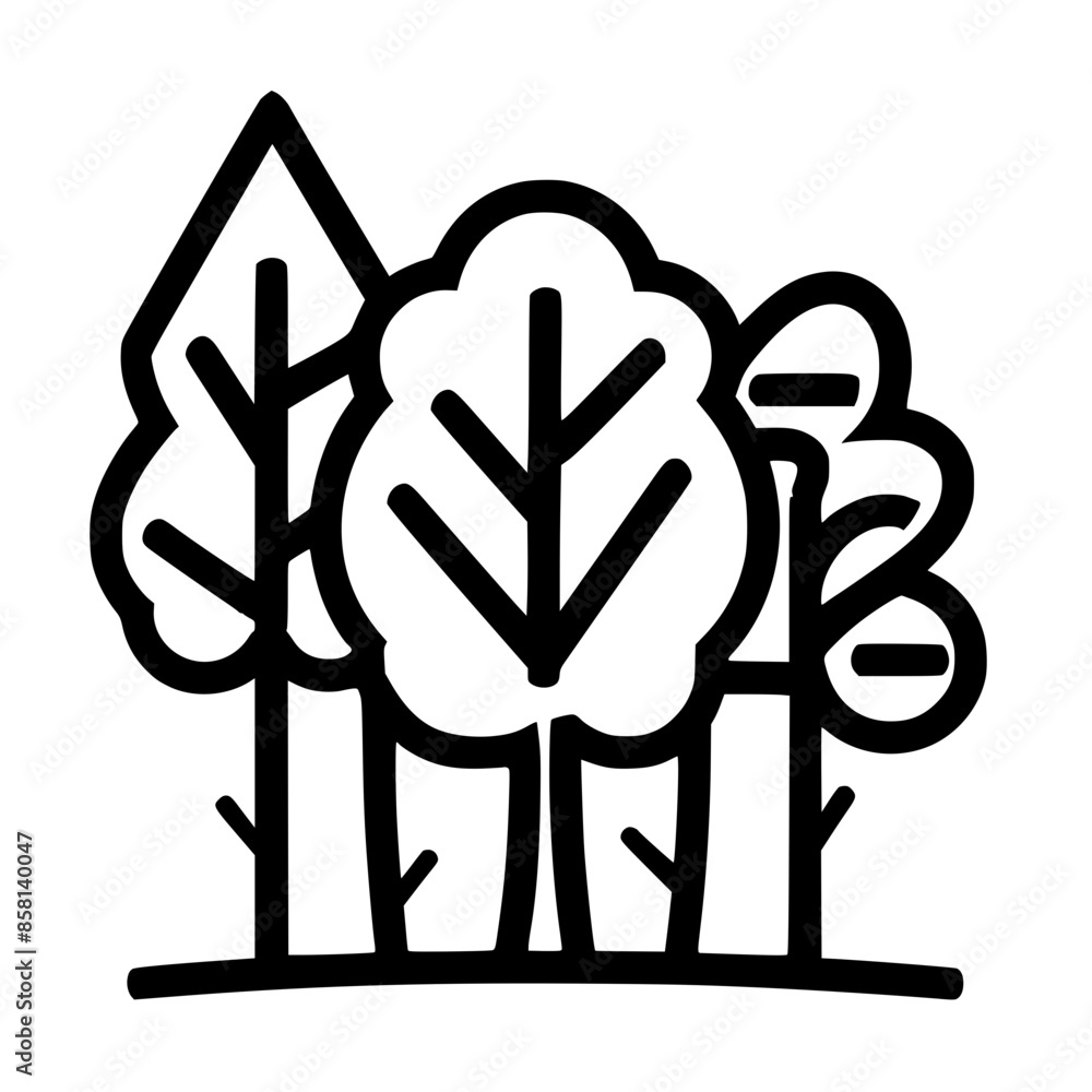 Tree Icon, Forest Icon, Christmas Tree icon, Tree SVG, Tree ...