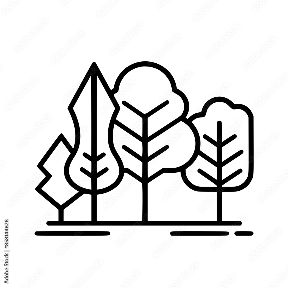 Tree Icon, Forest Icon, Christmas Tree icon, Tree SVG, Tree ...