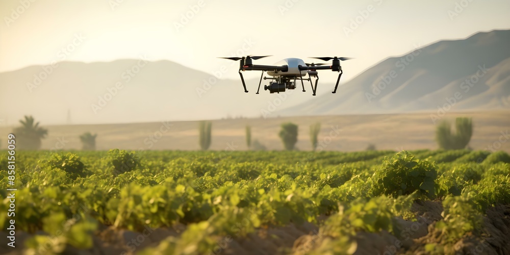 Utilizing drones for precision agriculture in desert farming for ...