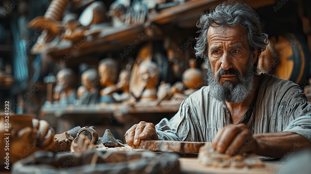 Matthew, a former tax collector, is pictured transitioning to his new ...