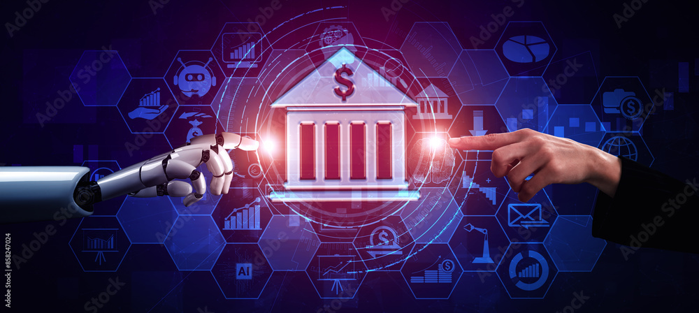 MLP 3D rendering artificial intelligence AI research of robot and ...