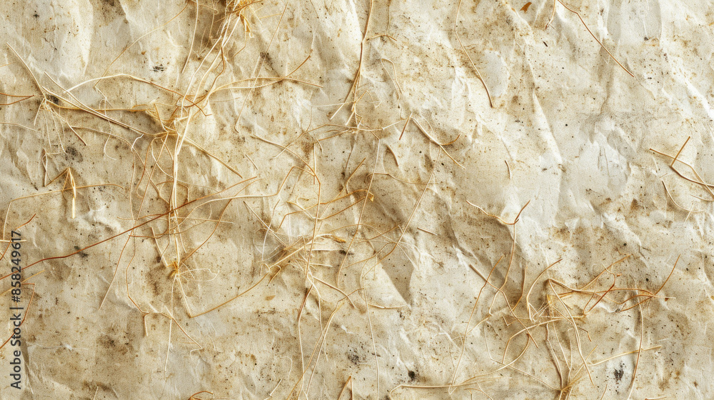 Recycled paper texture with visible fibers and flecks Stock Photo ...