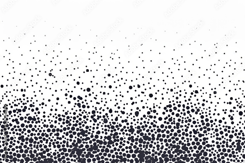 Halftone gradient with faded grit texture. Wallpaper with white and ...