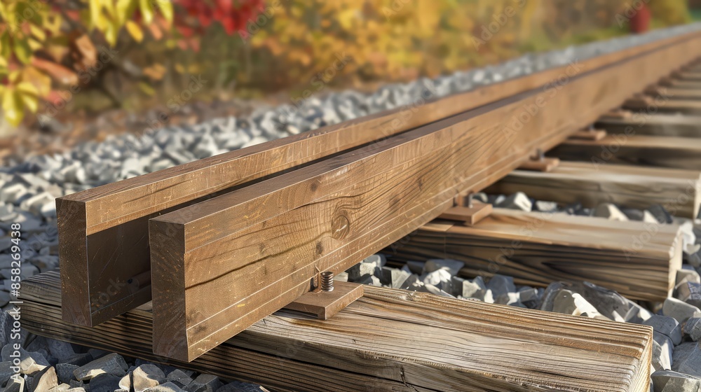 Cylindrical steel support and its tension. Railroad tie manufacturing ...