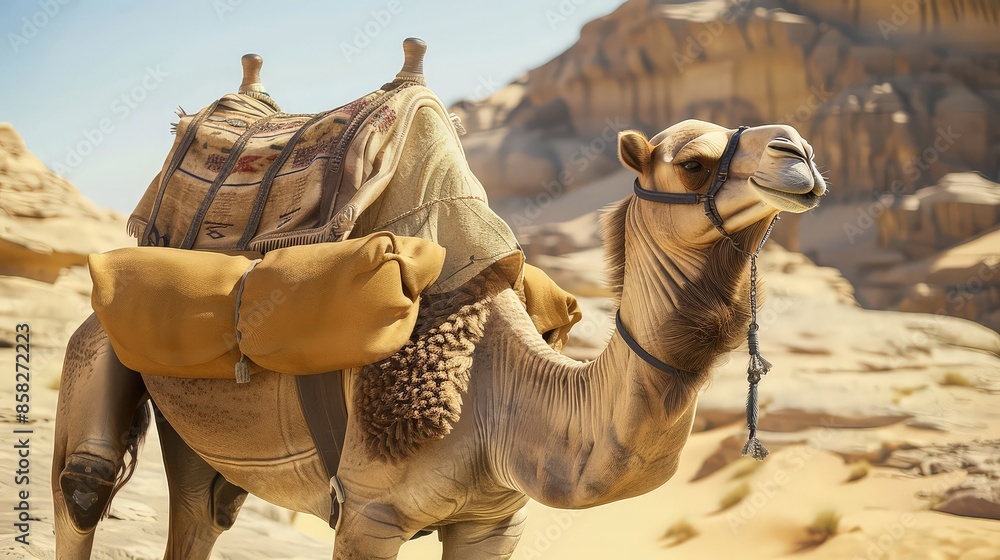 The camel is a symbol of the islamic ritual sacrifice of eid al-adha ...