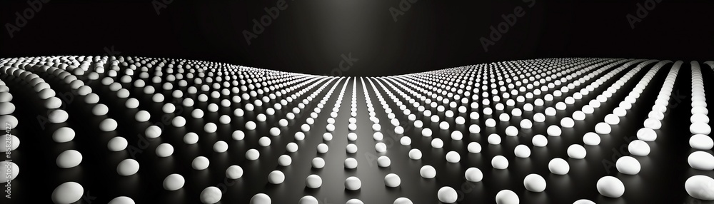 Dotted Line Border A simple dotted line border around the edges, with a ...