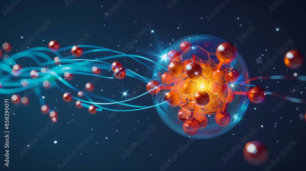 A diagram illustrating the formation of an ionic compound, with arrows ...