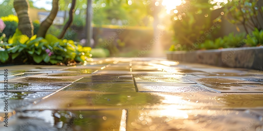 Revamp your outdoor pavers with high-pressure washing for a pristine ...