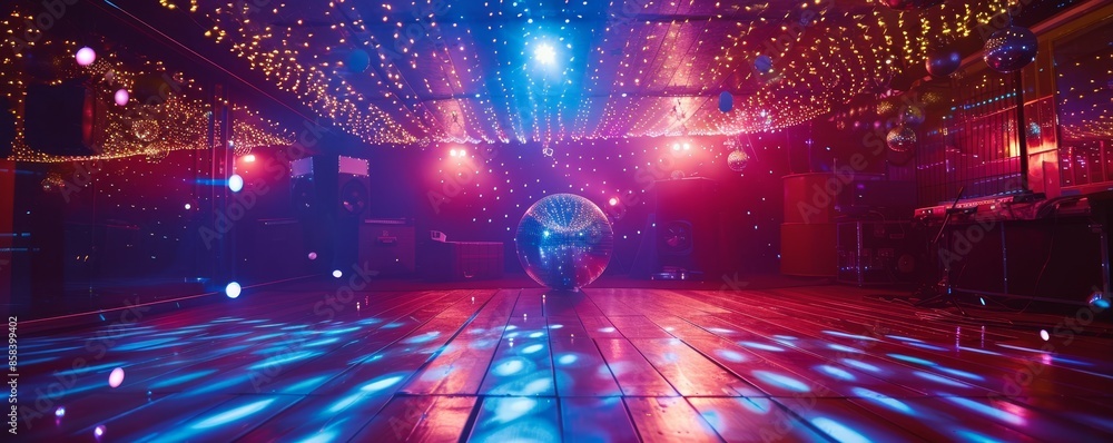 70s Disco Birthday Extravaganza with Dance Floor, Disco Ball, and Hit ...