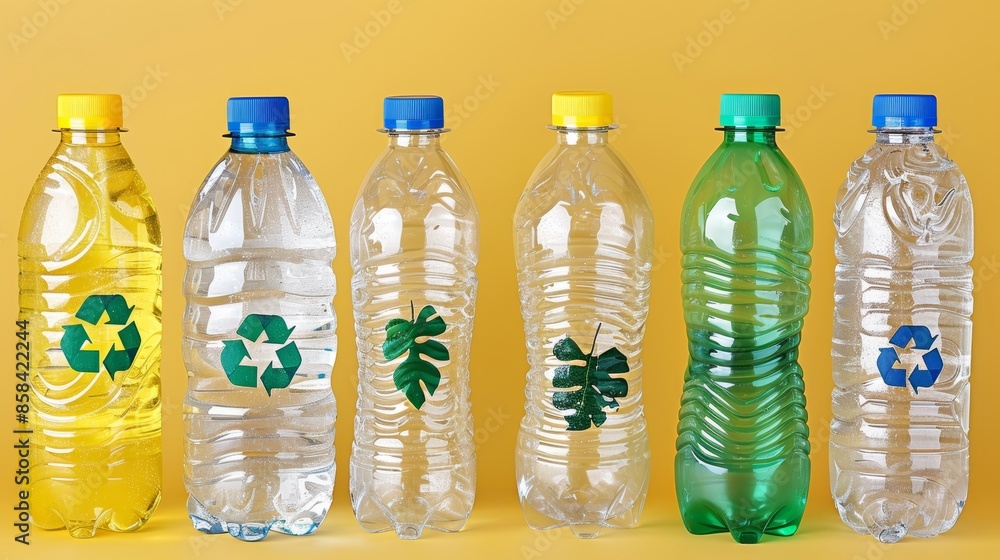 Transparent plastic bottles with BPA warnings, stressing health risks ...