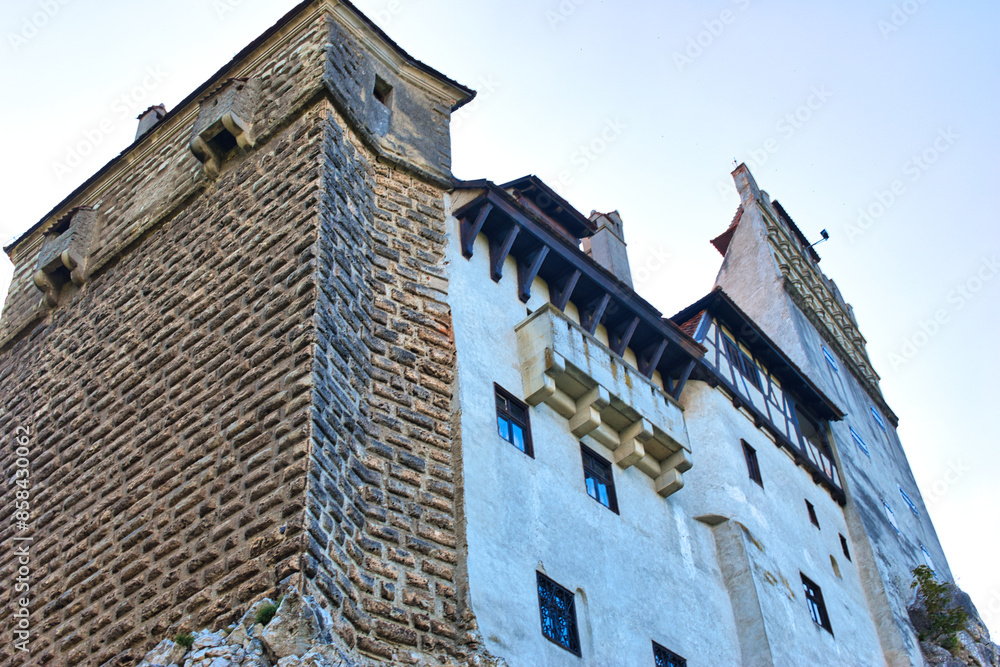 Bran, Romania. September 4th 2021. Inside the Bran Castle (Castelul ...