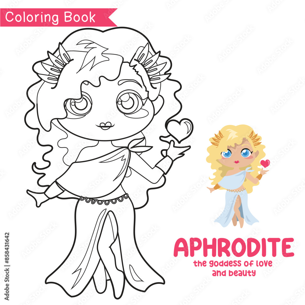Colouring worksheet ancient Greece mythology. Coloring activity for ...