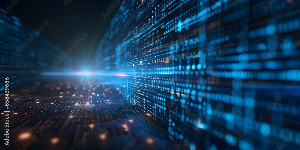 Secure data with encryption symbols and cyber shield against dark web ...