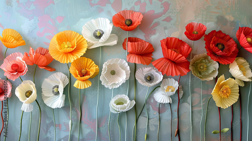 Variety of Poppy Flowers: A High-Resolution Artistic Showcase of ...