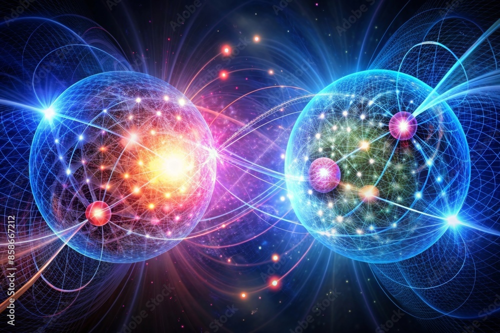 Feynman diagrams, showing particle interactions and the exchange of force-carrying particles ...