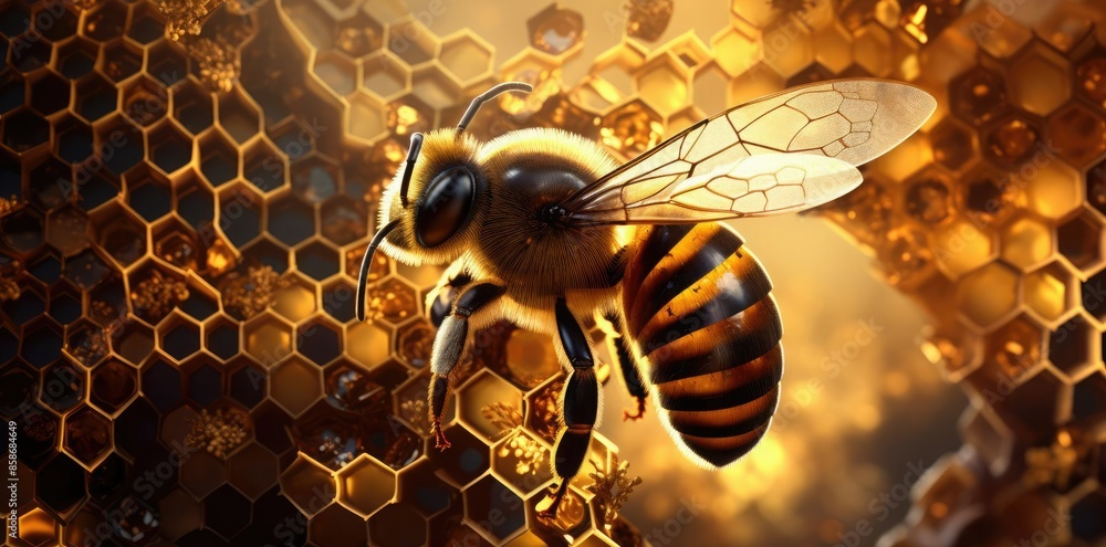 bee background, honeycomb, honey bees, honeycomb, honey, bees, honey ...
