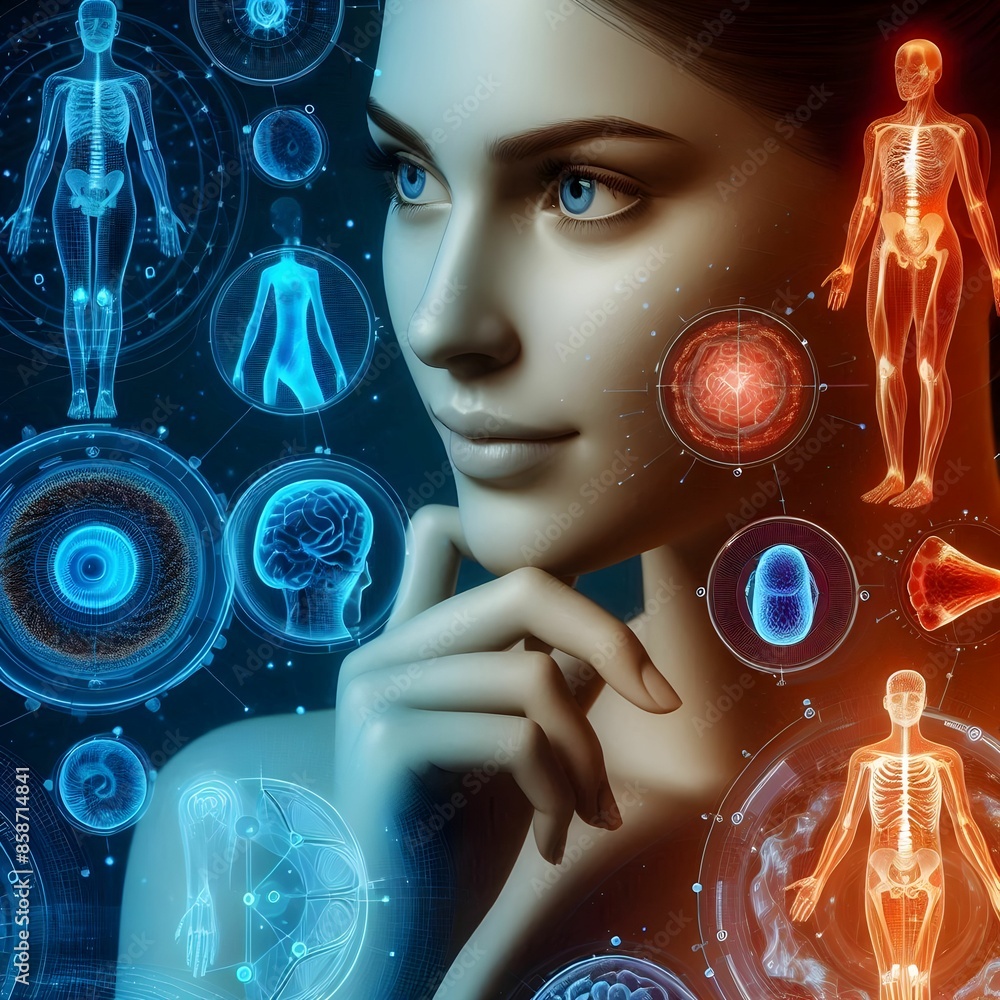 Exploring the 3D Women's Body Systems: A Detailed Visualization of ...