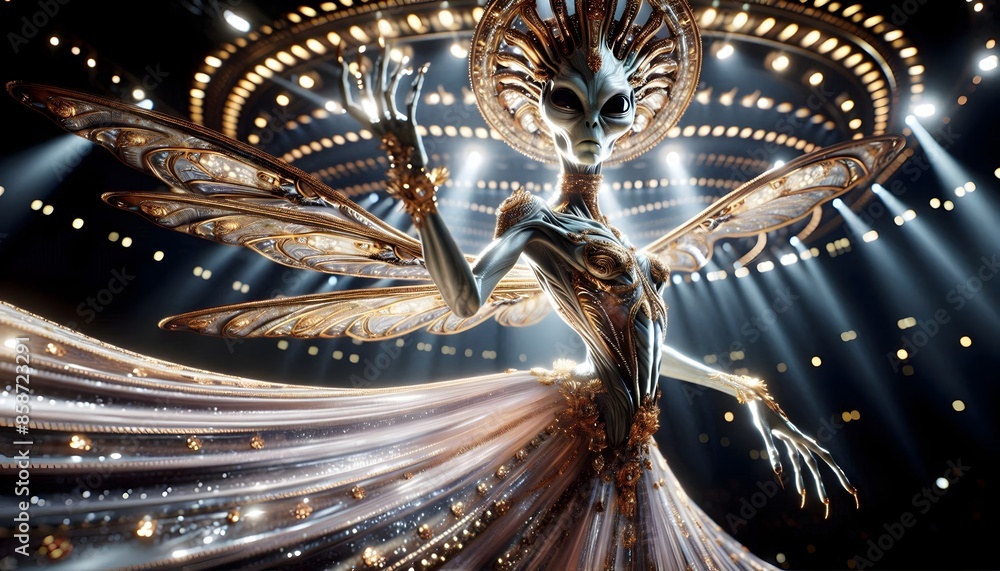 Aliens Ancestrales, extraterrestre, UFO, arte, luces, platillo volador ...