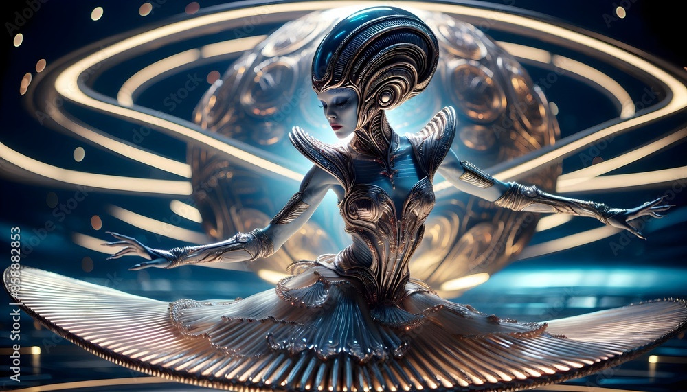 Foto de Aliens ancestrales, extraterrestre, ufo, arte, luces, platillo ...