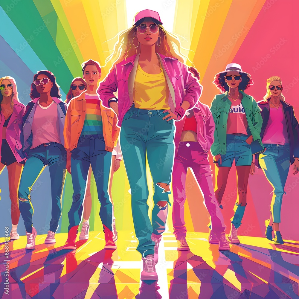 Body Diversity, An illustrated infographic celebrating LGBTQ body ...