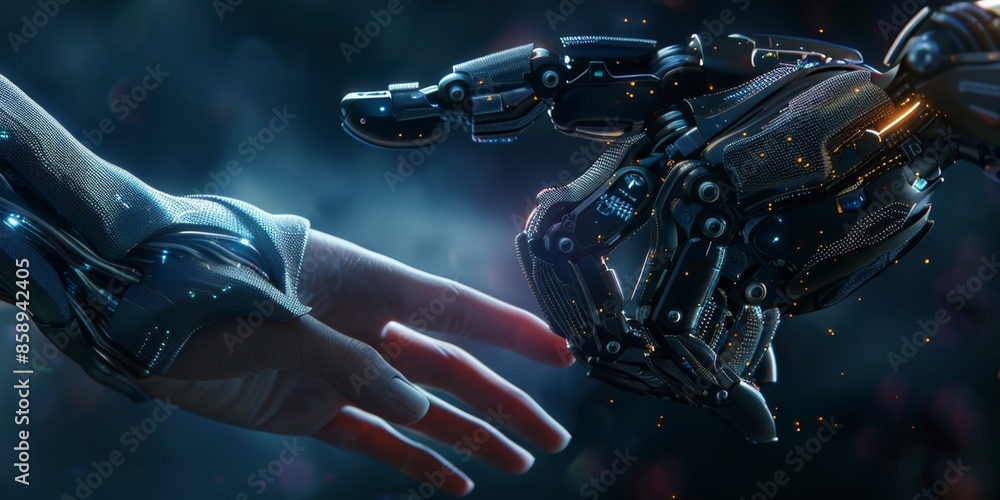 High-Resolution AI-Generated Wallpaper Showcasing Futuristic Scene with ...