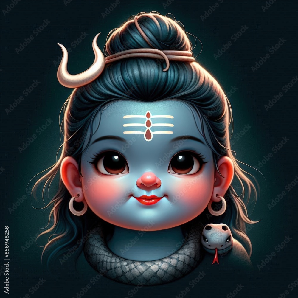 Maha Shivratri, a Hindu festival celebrated of Shiva Lord, Baby Shiva ...