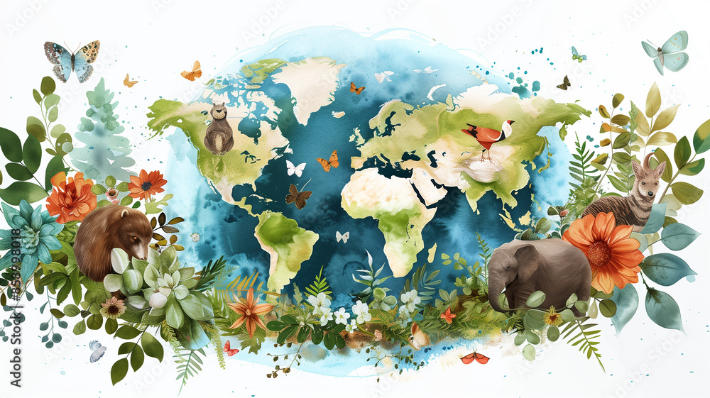 Powerful representation of the circle of life, highlighting the ...