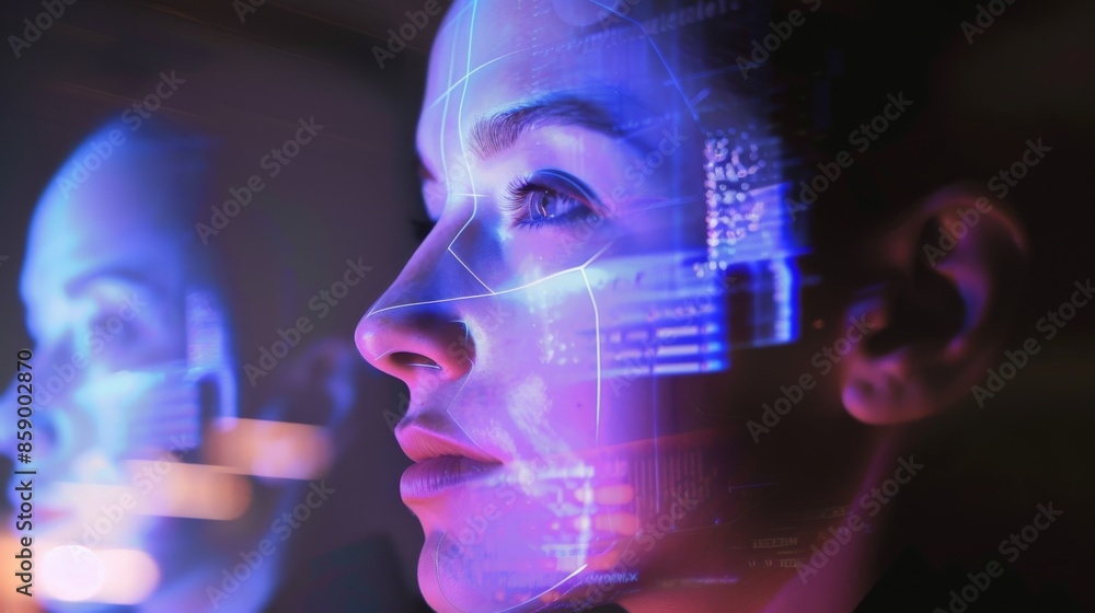 artificial intelligence-driven virtual assistant interface, where users ...
