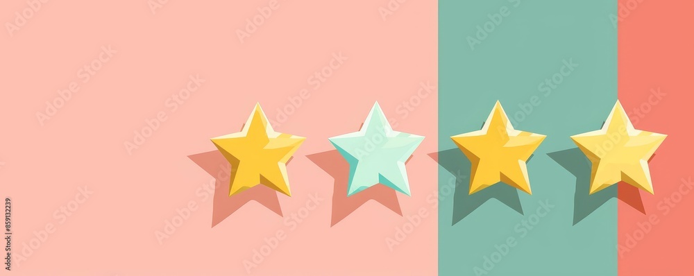 Customer satisfaction survey flat design side view engagement theme ...