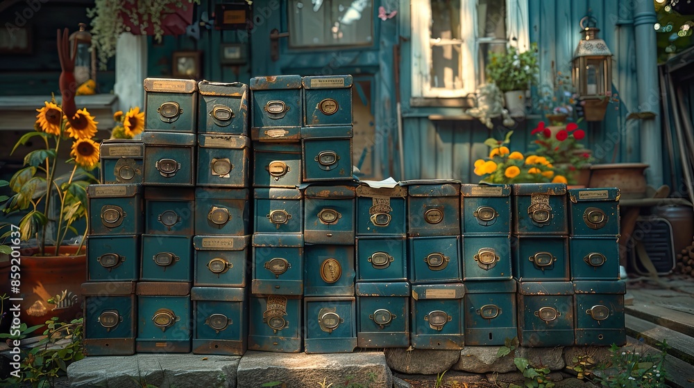 piles files file folder paper paperwork document cabinet filing drawer ...