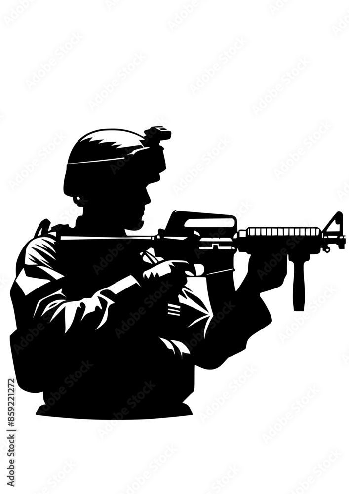 Soldier SVG, War SVG, Military SVG, Army SVG, Pistol SVG, Machine Gun ...