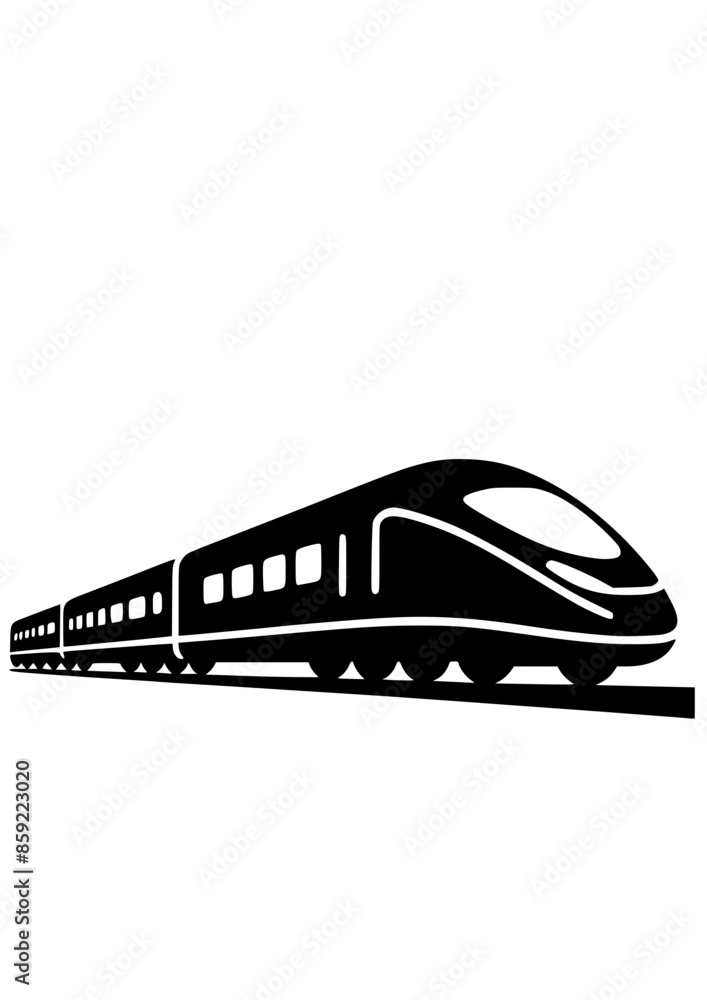 Vecteur Stock Train SVG, Steam Locomotive SVG, Railway SVG, Mountains ...