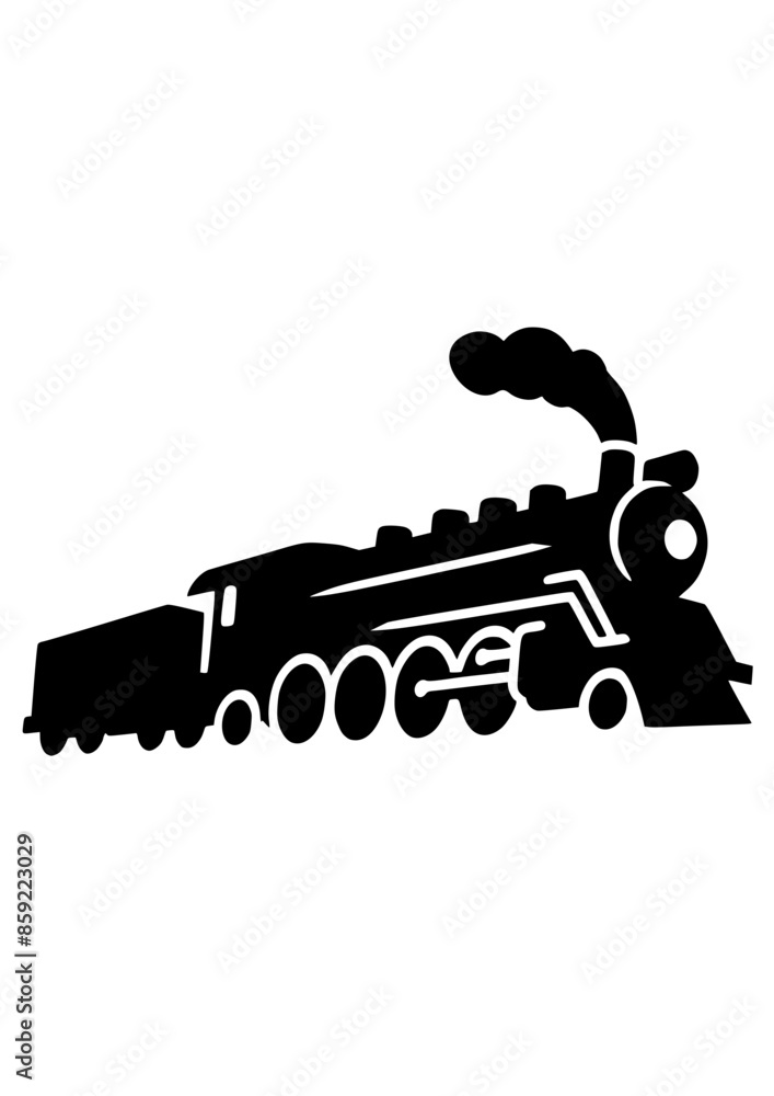 Train SVG, Steam Locomotive SVG, Railway SVG, Mountains SVG, High-speed ...
