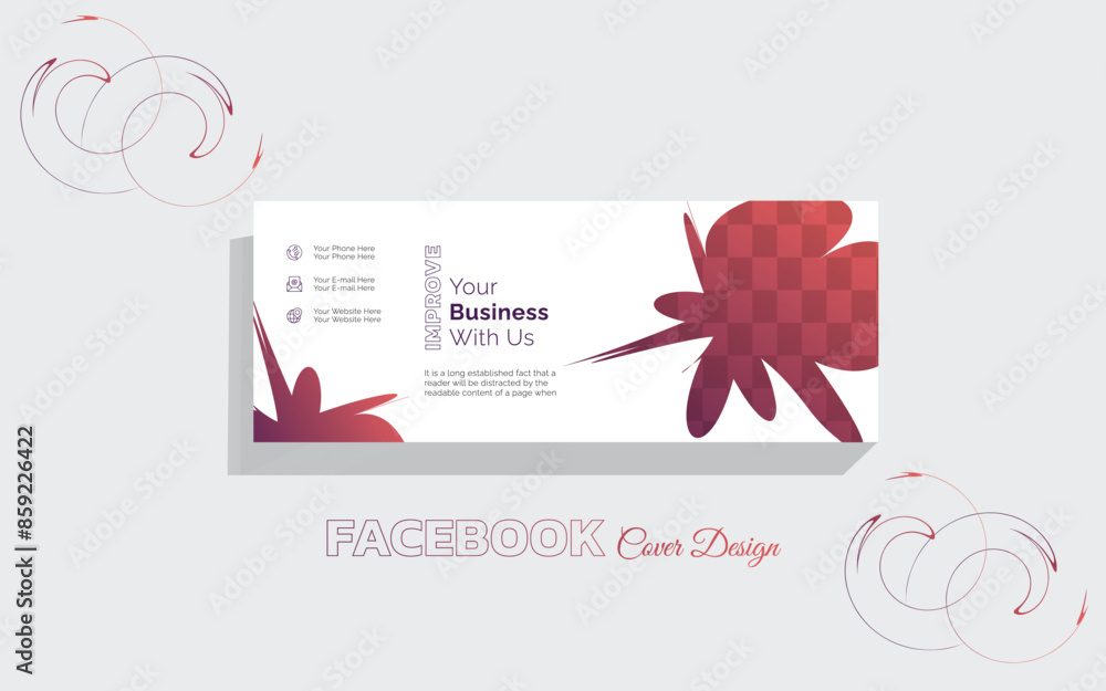 Enhance your Facebook profile with a stunning cover design. Perfect for ...
