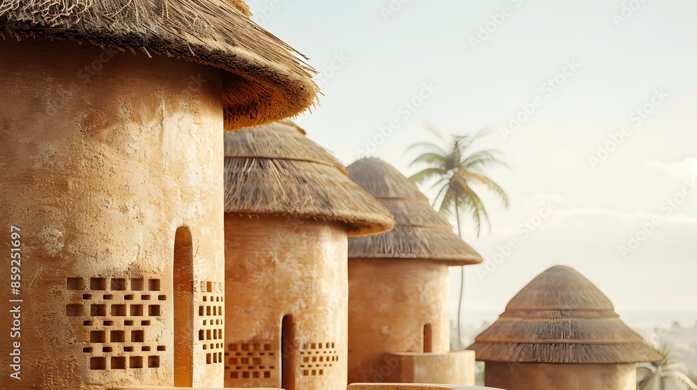 Minimalist African Architecture:Iconic Shapes,Patterns,and Mud-Brick ...