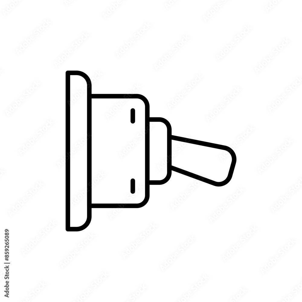 Switch outline icons, minimalist vector illustration ,simple ...