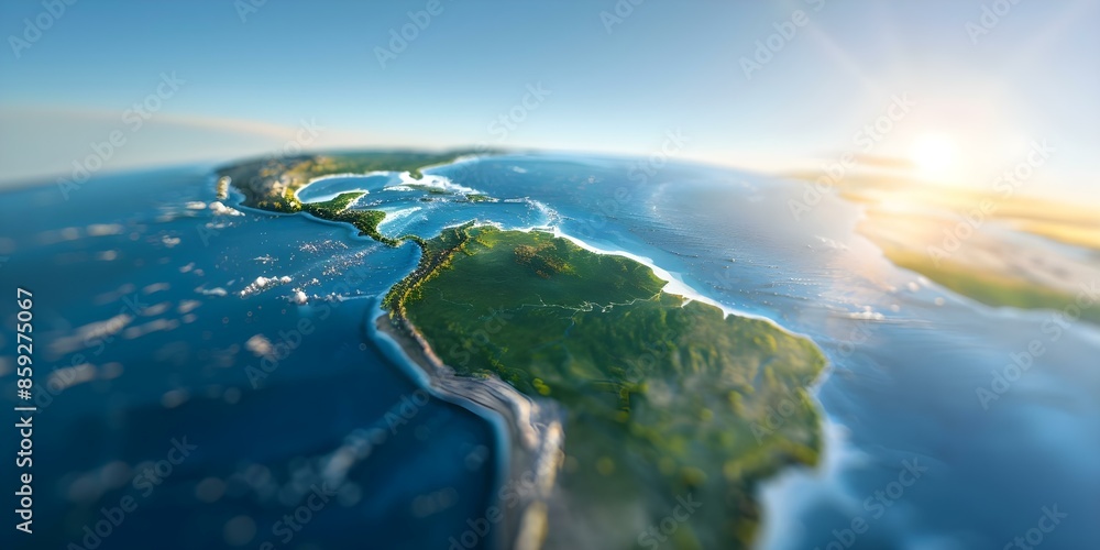 Earths biomes and ecosystems focusing on North and South American ...